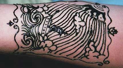 Evita los tatuajes de henna negra - Todoalergias